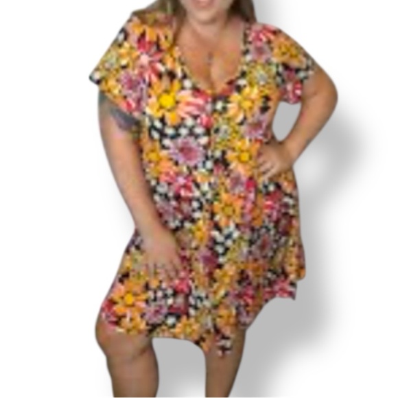 LuLaRoe | Dresses | Nwt Rayon Fabric Lularoe Heidi Babydoll Dress ...